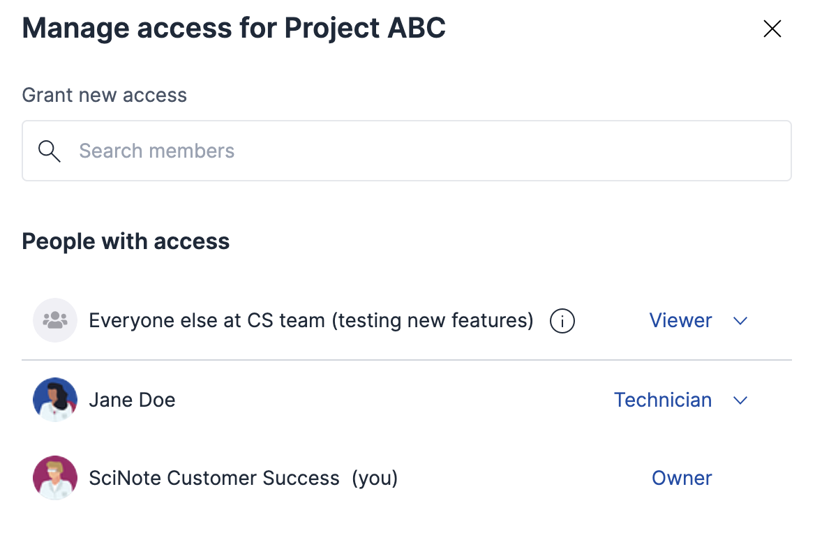 How to Create a SciNote Project and Add Users to it?